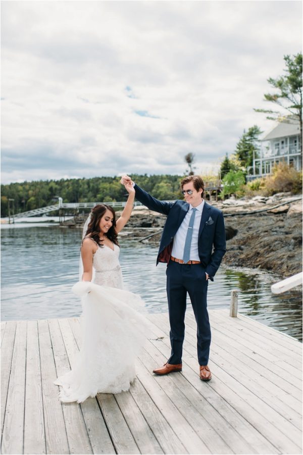 Julieta + Matthew - Linekin Bay Resort Wedding, Boothbay Harbor Maine ...